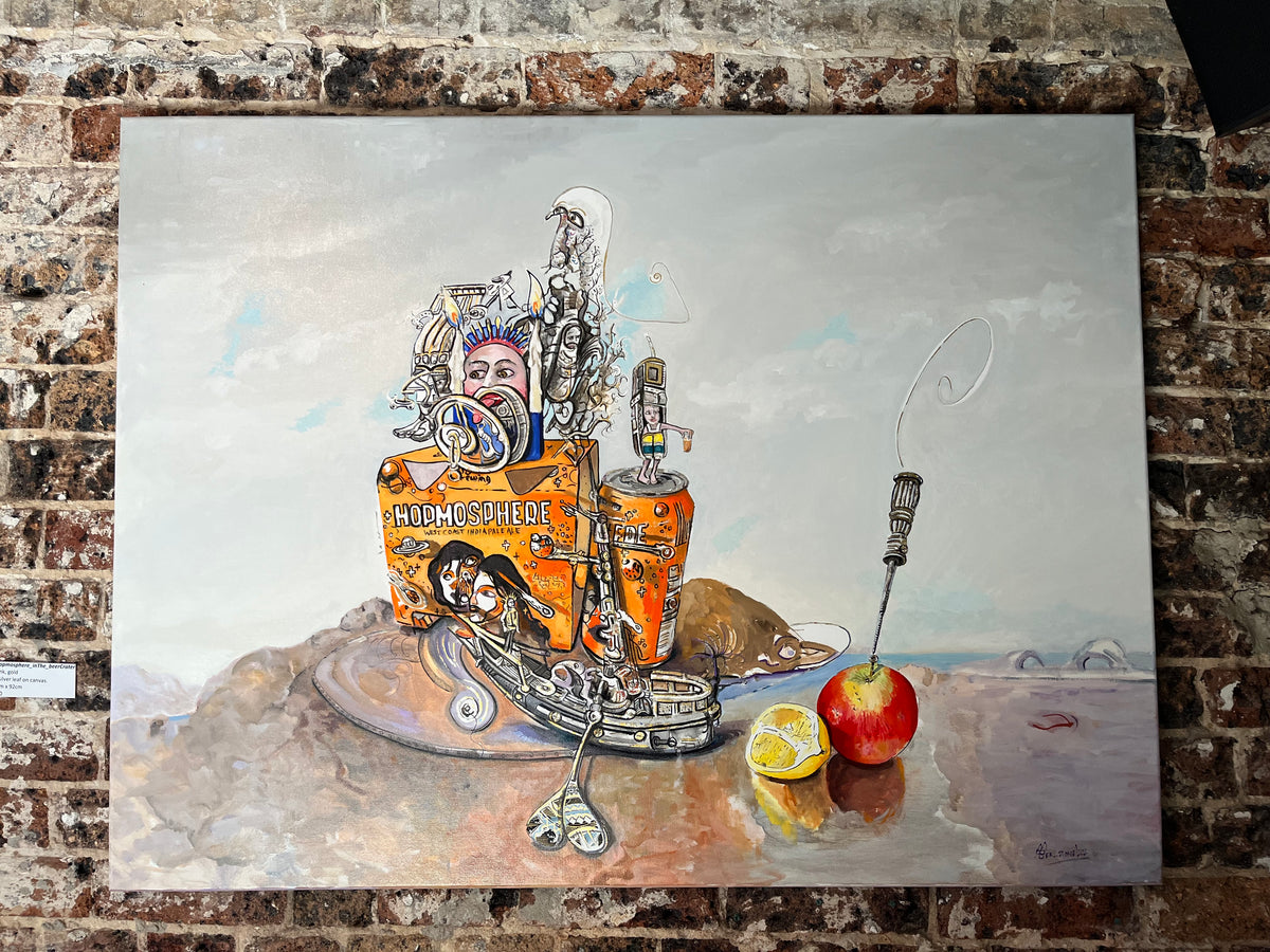 hopmosphere_inThe_beerCrater 122x92cm | The Wine Library
